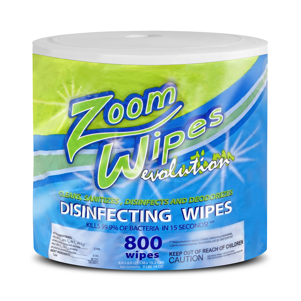 Disinfecting Wipes for Surfaces - Refills for Dispensers – Zebra Essentials