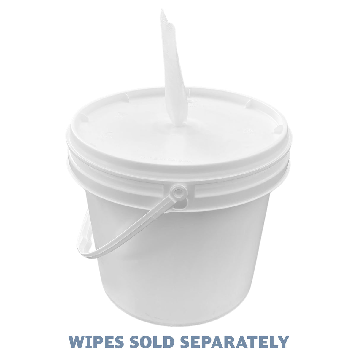 Wipes Dispenser Bucket (Empty) with Handle (4-Pack) - for Large Rolls ...